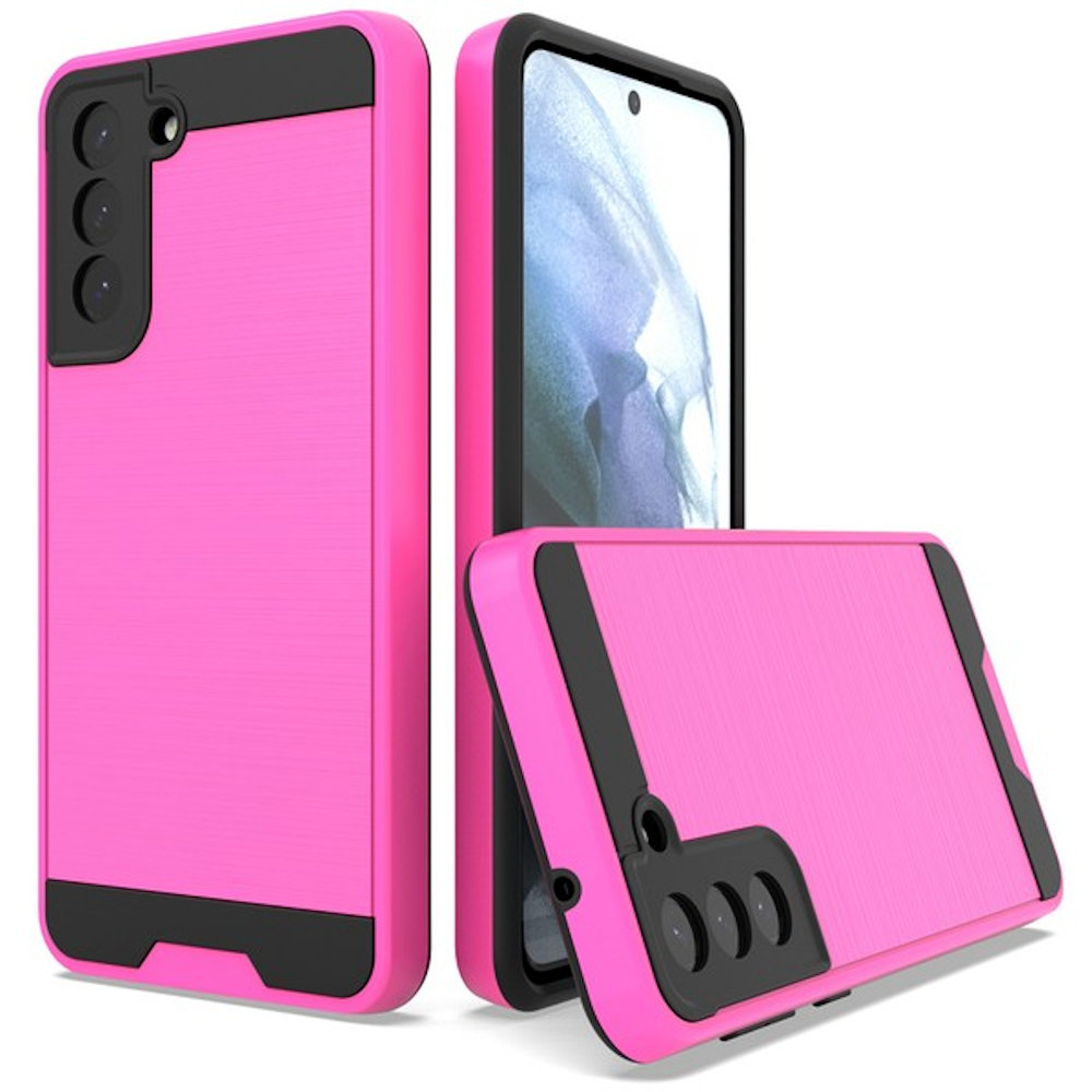 HD Accessory HDA14487730 Brushed Metal Texture Hybrid Armor Case for ...